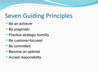 7 Principles Of Political Leadership | PPT