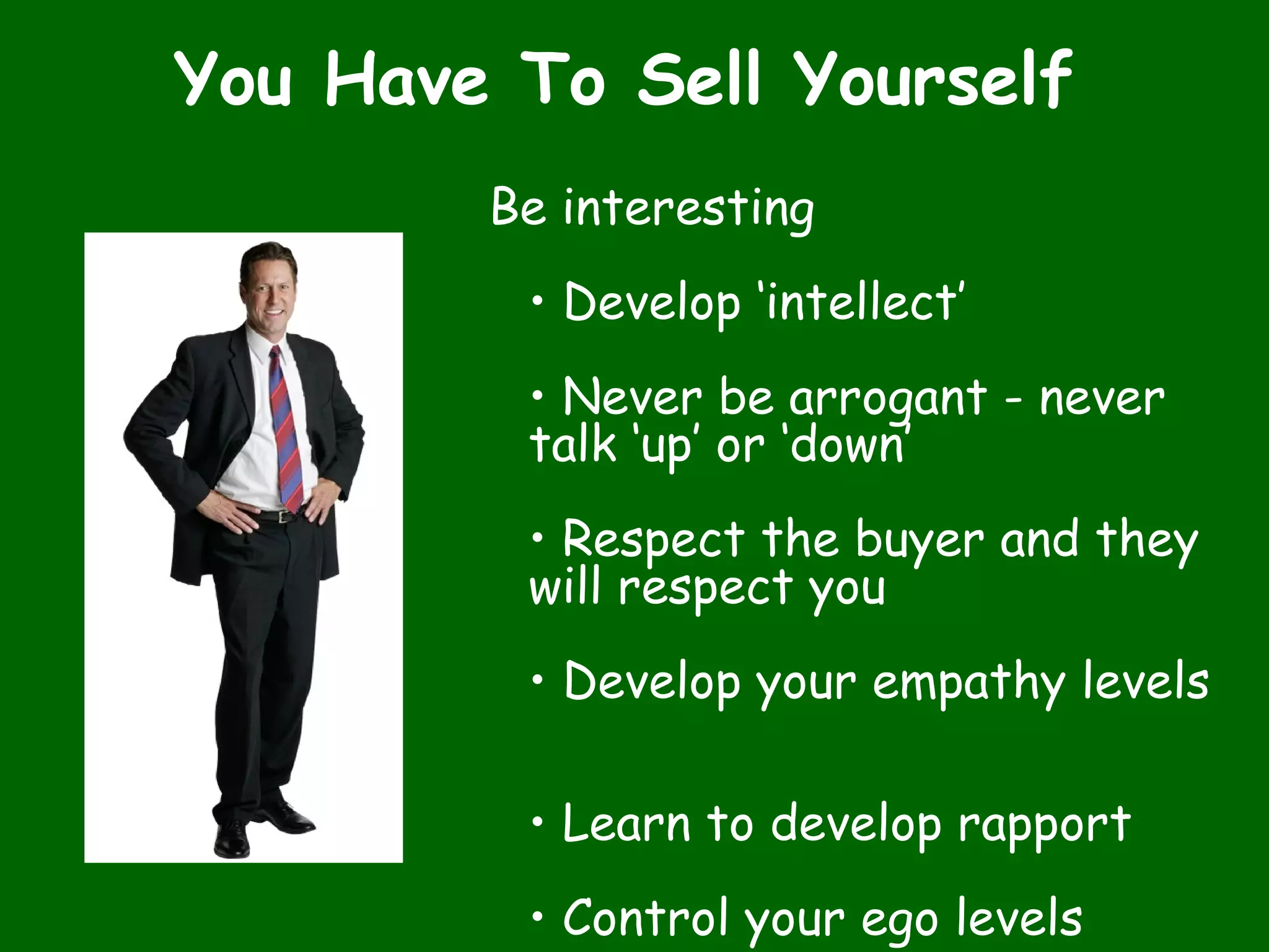 7 principles of professional salesmanship | PPT
