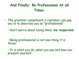 7 principles of professional salesmanship | PPT