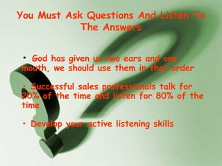 7 principles of professional salesmanship | PPT