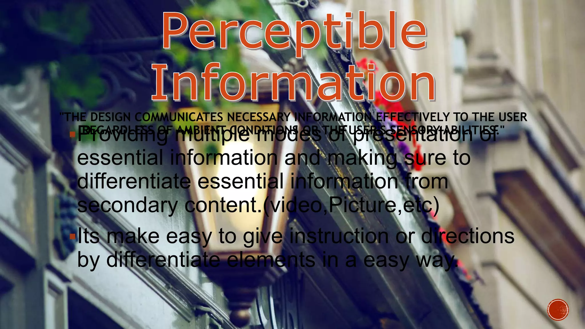 Seven Principles of Universal Design | PPTX