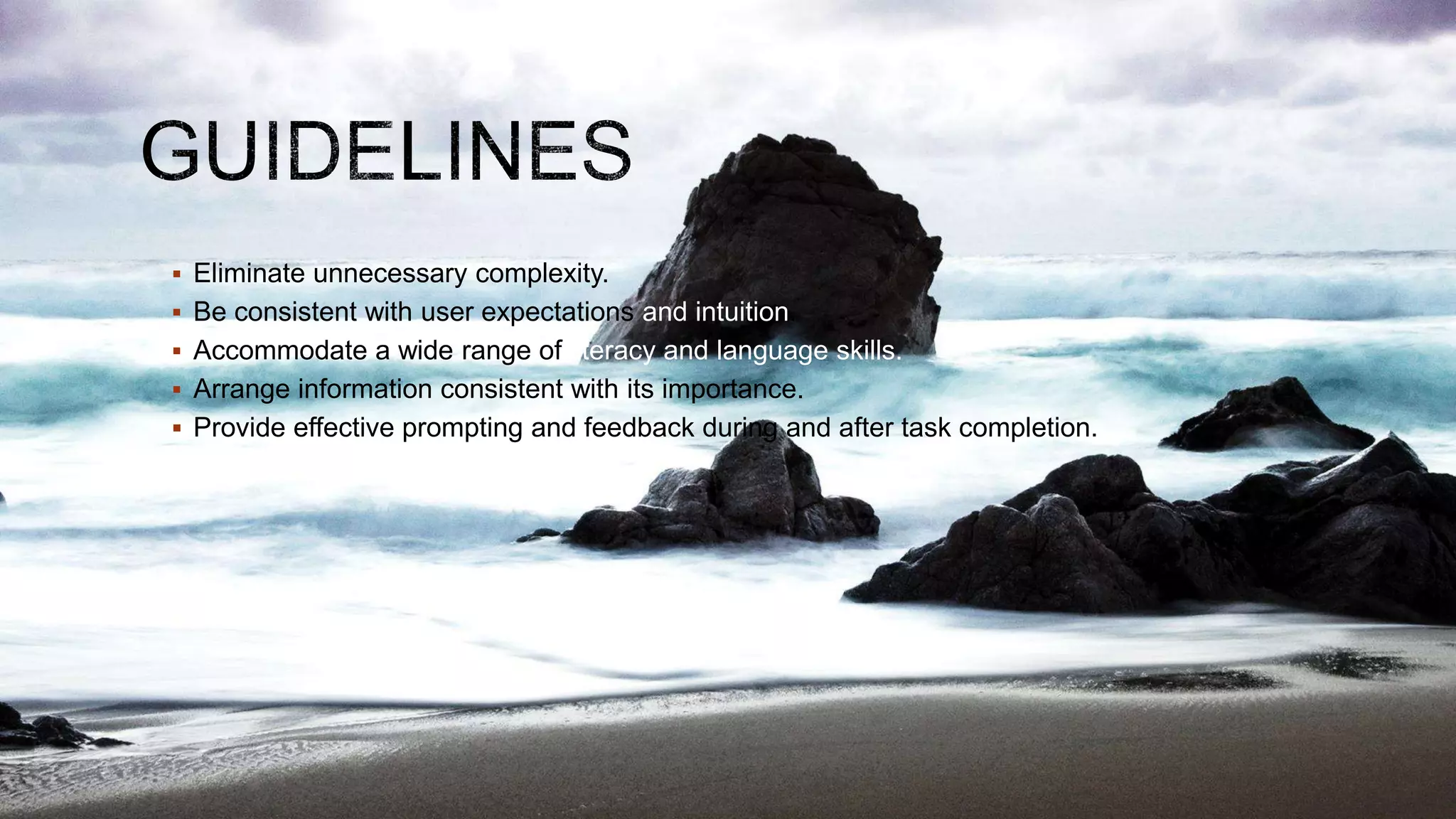 Seven Principles of Universal Design | PPTX