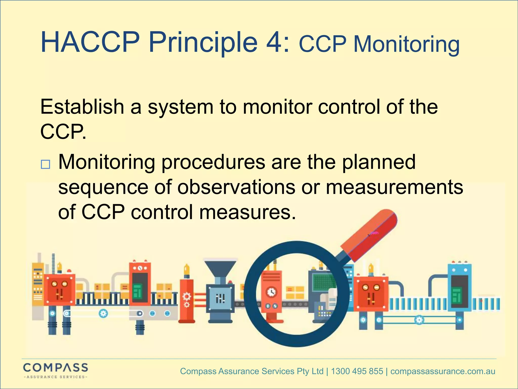 7 princples of haccp | PPTX