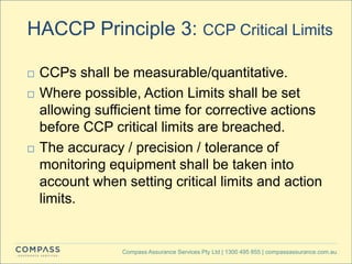 7 princples of haccp | PPTX