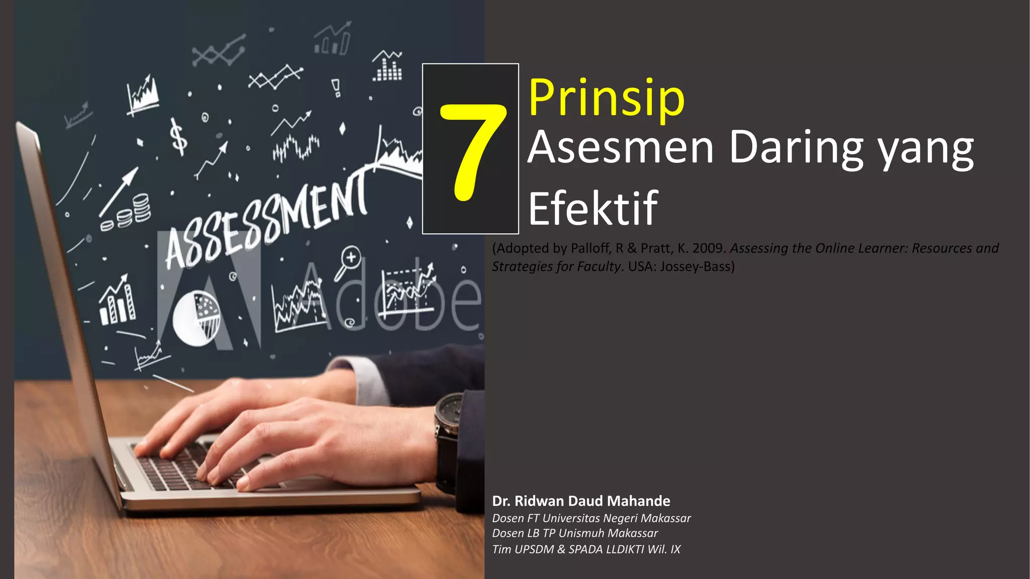 7 prinsip asesmen daring yang efektif | PDF
