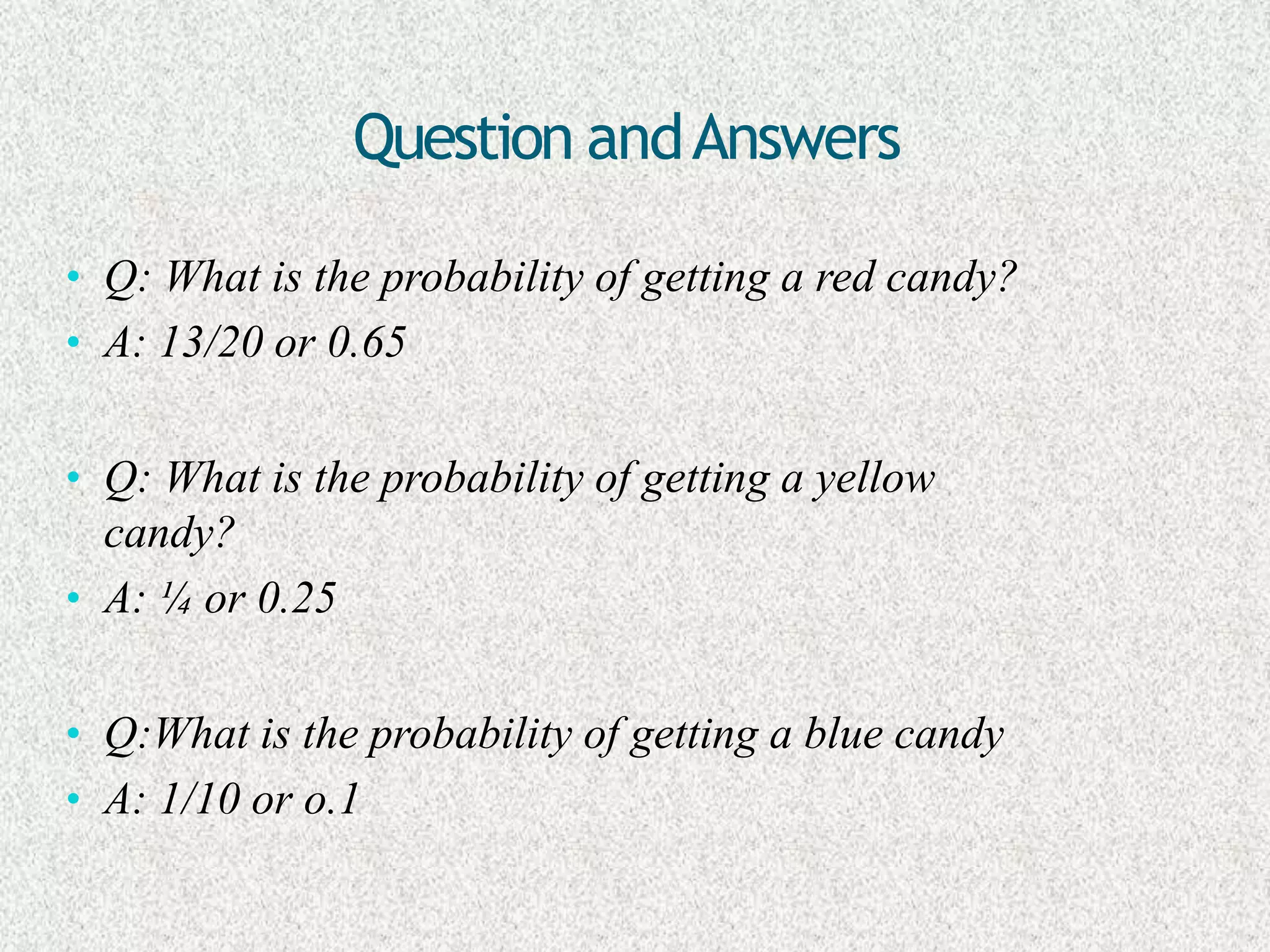 probability | PPT
