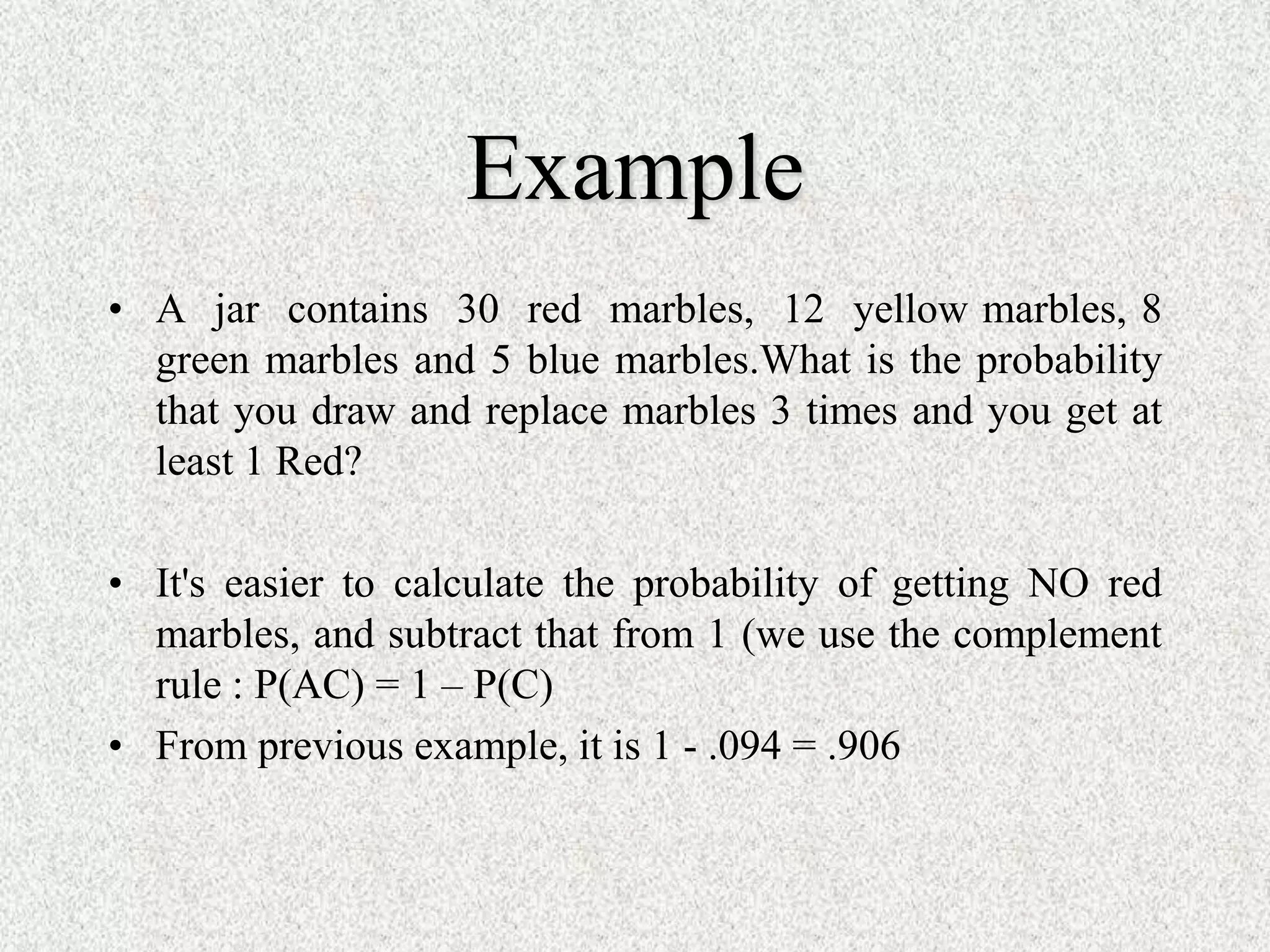 probability | PPT | Physics | Science
