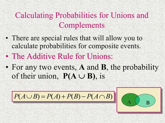 probability | PPT | Physics | Science