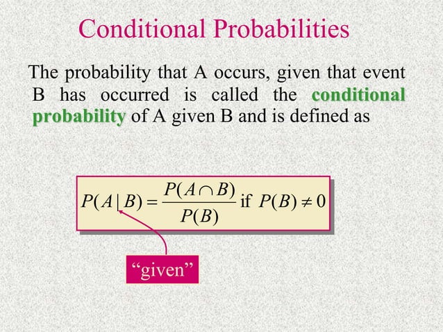 probability | PPT | Physics | Science