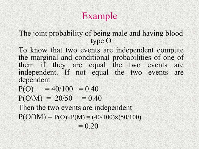 probability | PPT | Physics | Science