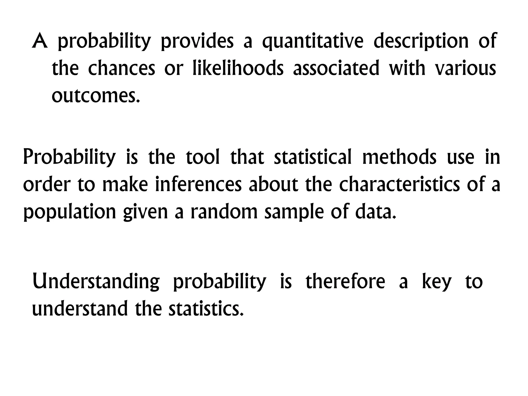 7 probability and statistics an introduction | PPT