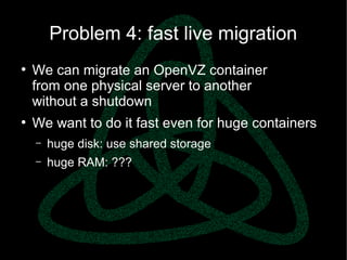 Seven problems of Linux containers | PPT