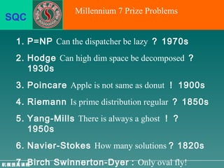 Seven Problems | PPT