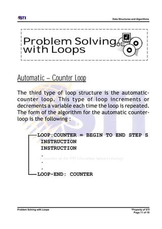 7 problem solving with loops | PDF