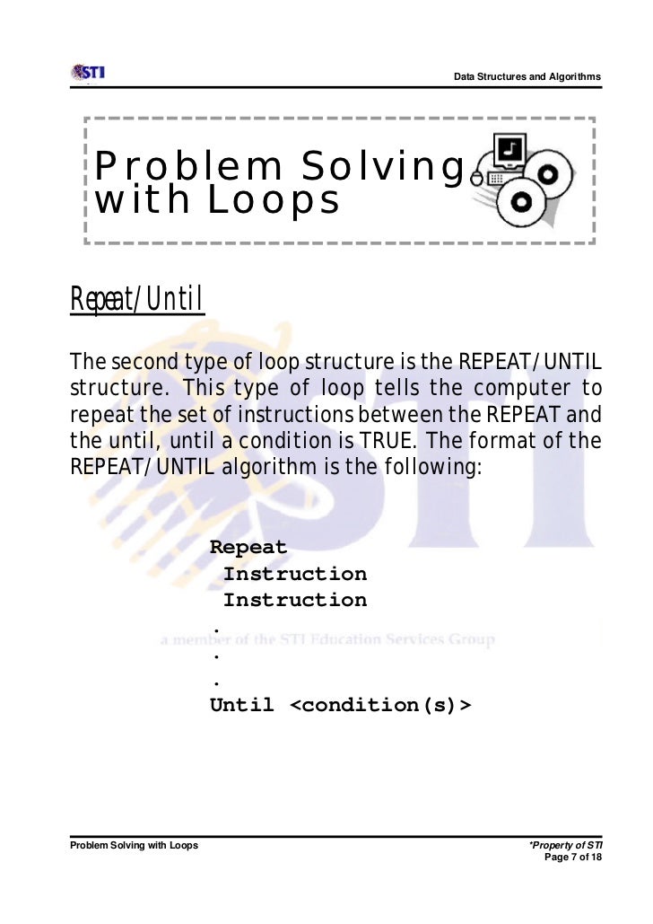 7 Problem Solving With Loops