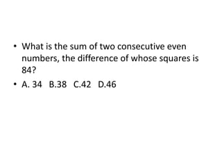 7 problesm on numbers | PPT