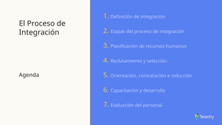 Proceso de integración, parte del proceso administrativo | PPTX