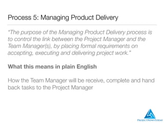 7 Processes of Prince2 | PDF