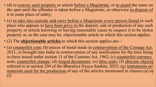 Bhartiya Nagri Surksha Sanhita 2023; BNSSPROCESSES TO COMPEL THE ...
