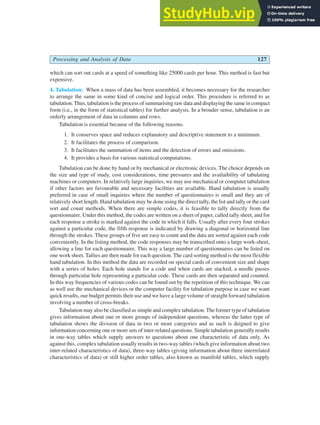 7 Processing And Analysis Of Data | PDF