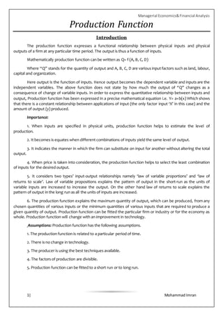 7 Production function | DOCX