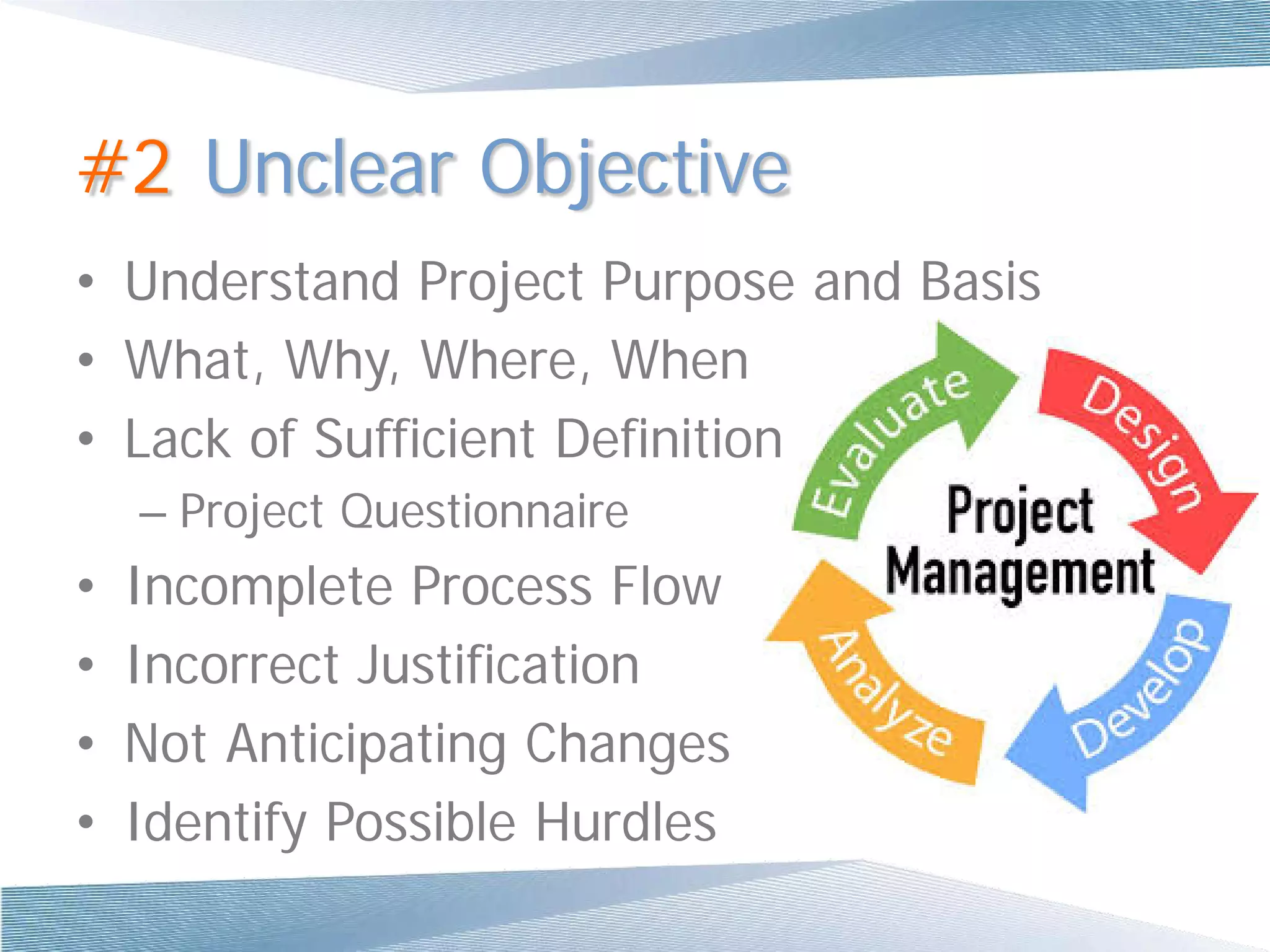 Project Management Success: The 7 Pitfalls Every Project Should Avoid | PDF