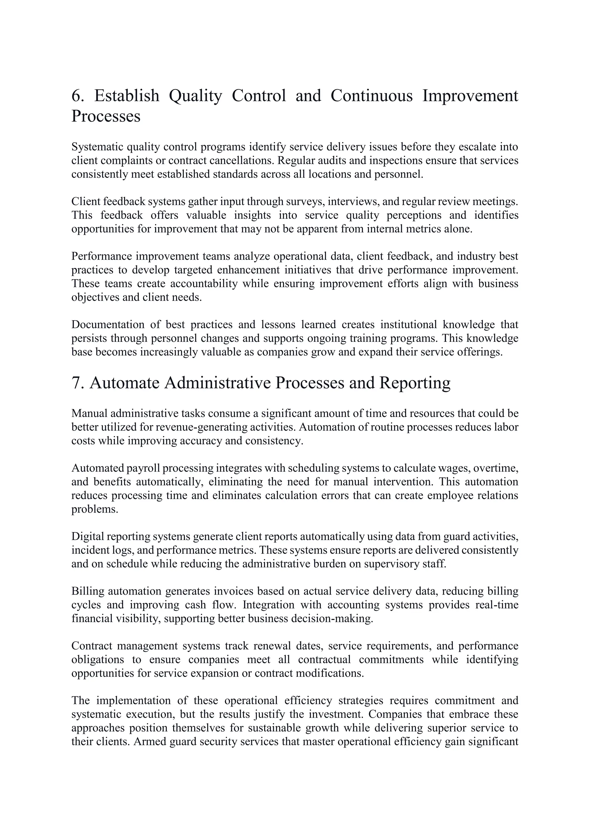7 Proven Operational Efficiency Strategies Every Security Company ...