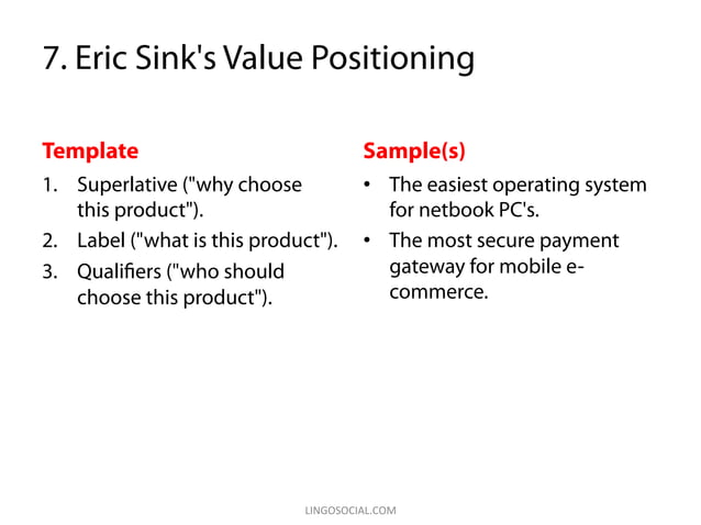 7 Proven Templates for Writing Value Propositions That Work | PDF