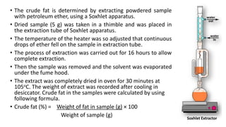 7 Proximate analysis.pptxbiochemistryyyy | PPTX