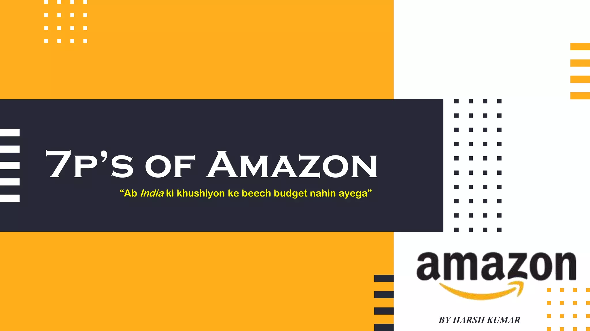 7ps of amazon | PPTX