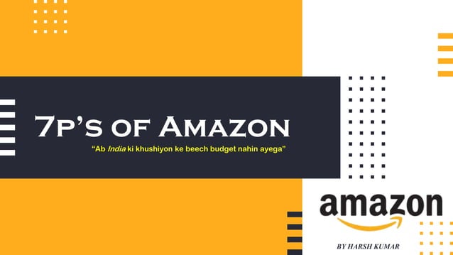 7ps of amazon | PPT