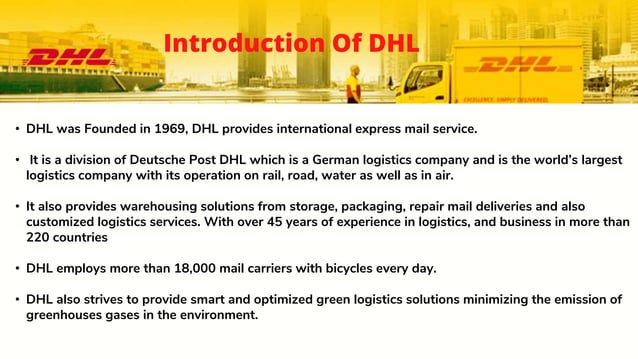 7 p's of DHL | PPTX