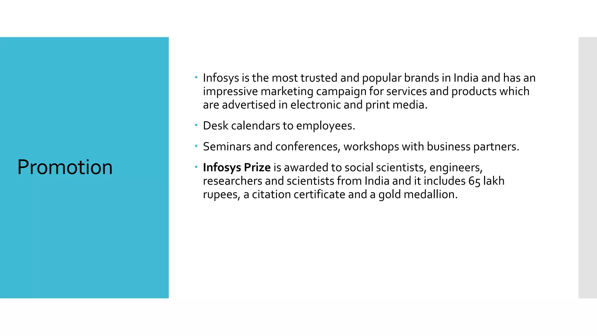 7 p’s of infosys | PPTX