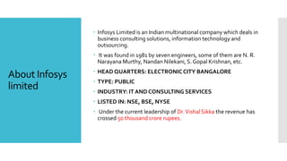 7 p’s of infosys | PPTX