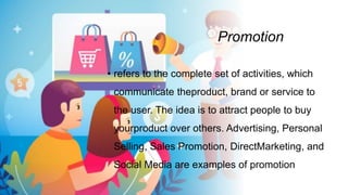 7 P’s of Marketing Product,Price,Place,Promotion | PPTX