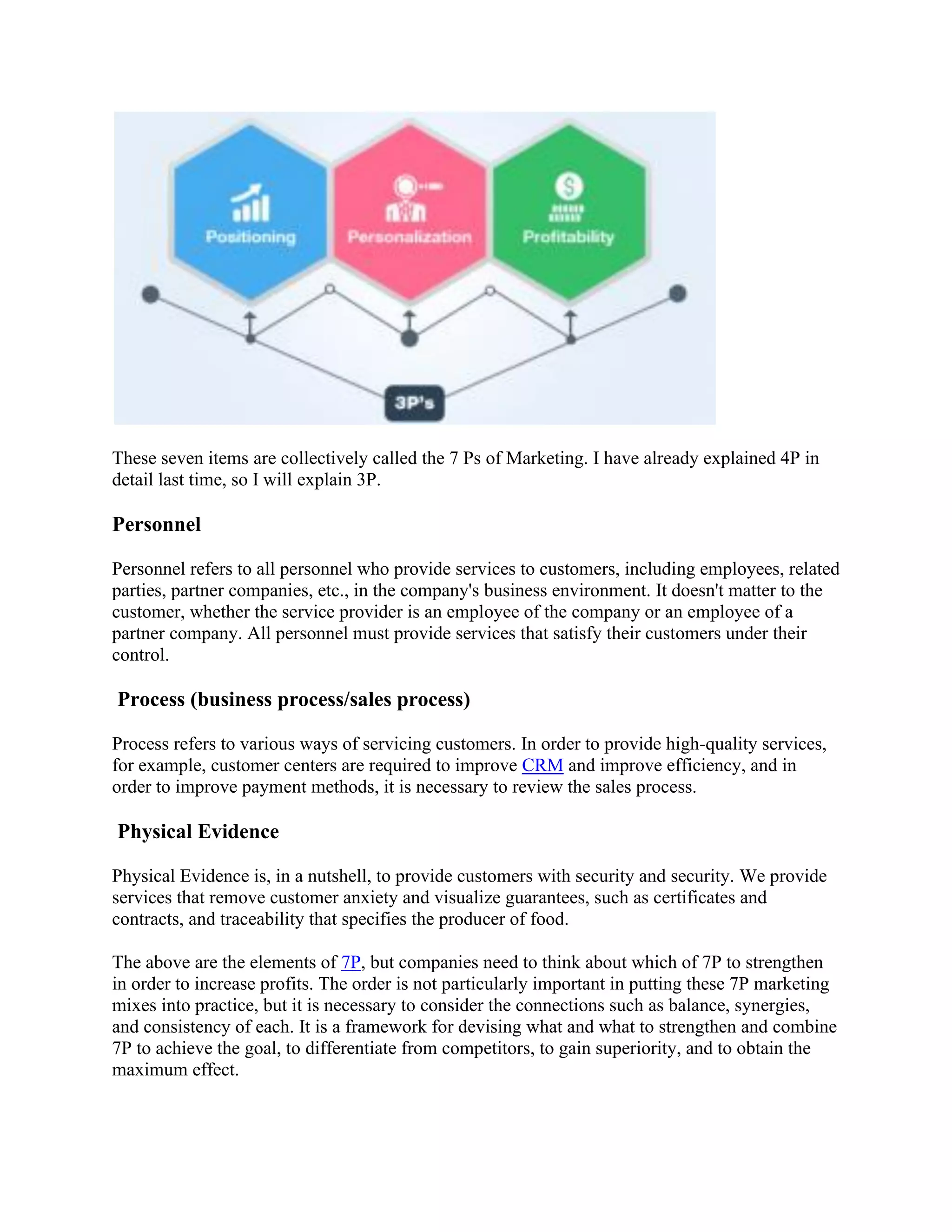 7 Ps of Marketing | 7Ps explain with an example | PDF