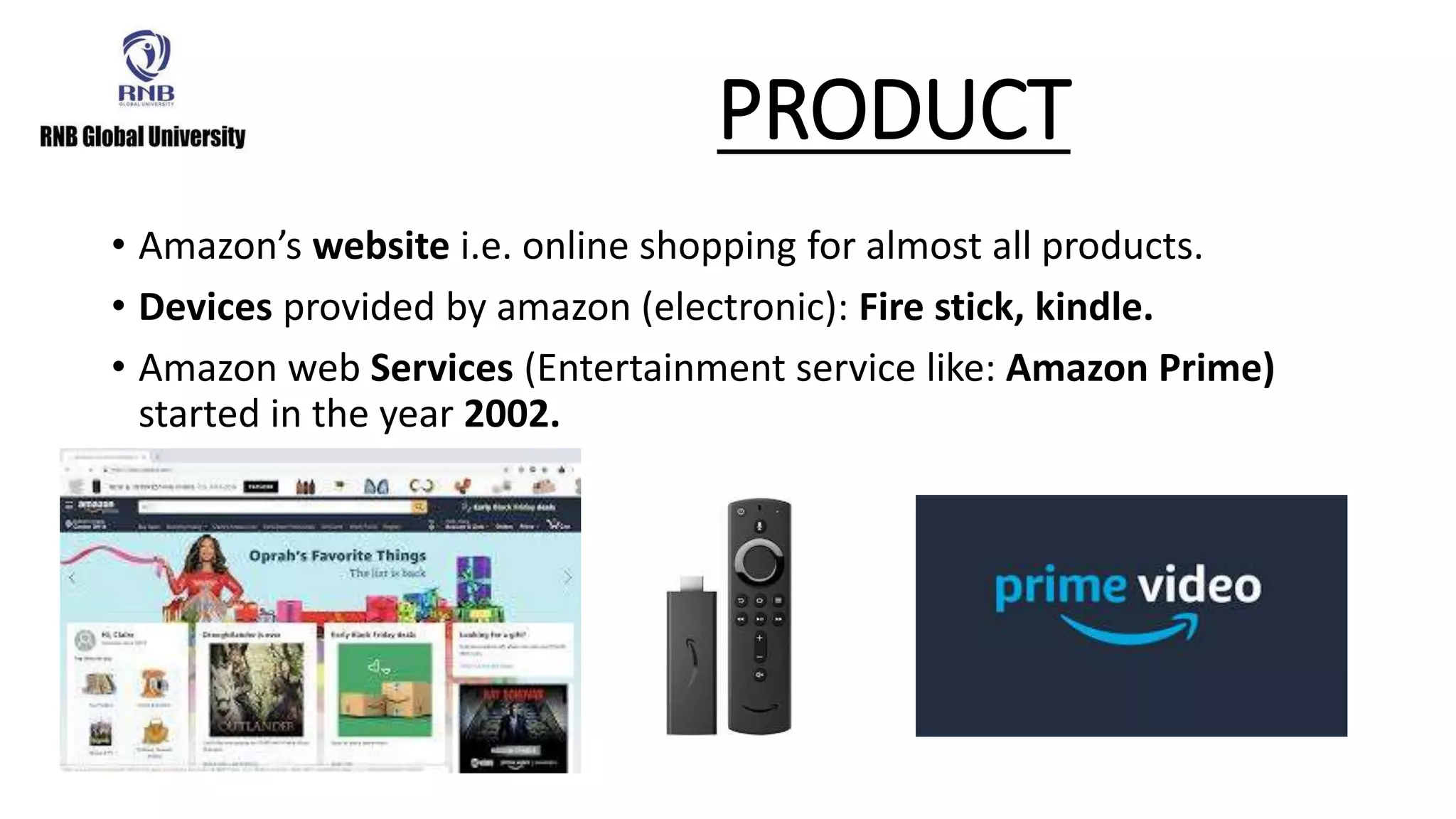 7 p's of marketing (amazon) | PPTX