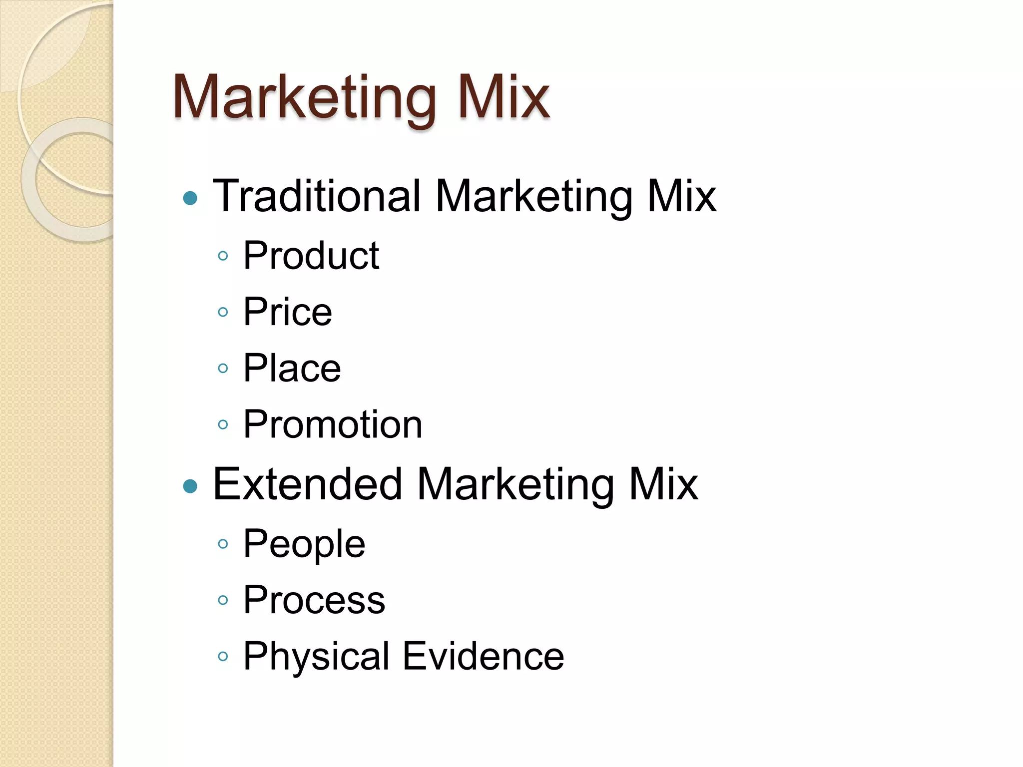 7 p's of service marketing | PPTX