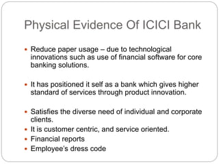 7 p's on icici bank | PPTX