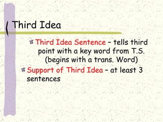 7P Umbrella Paragraph | PPT