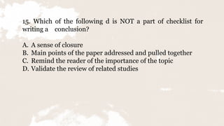 7_Quarter 2-PRACTICAL-RESEARCH Drawing Conclusion 2 .pptx