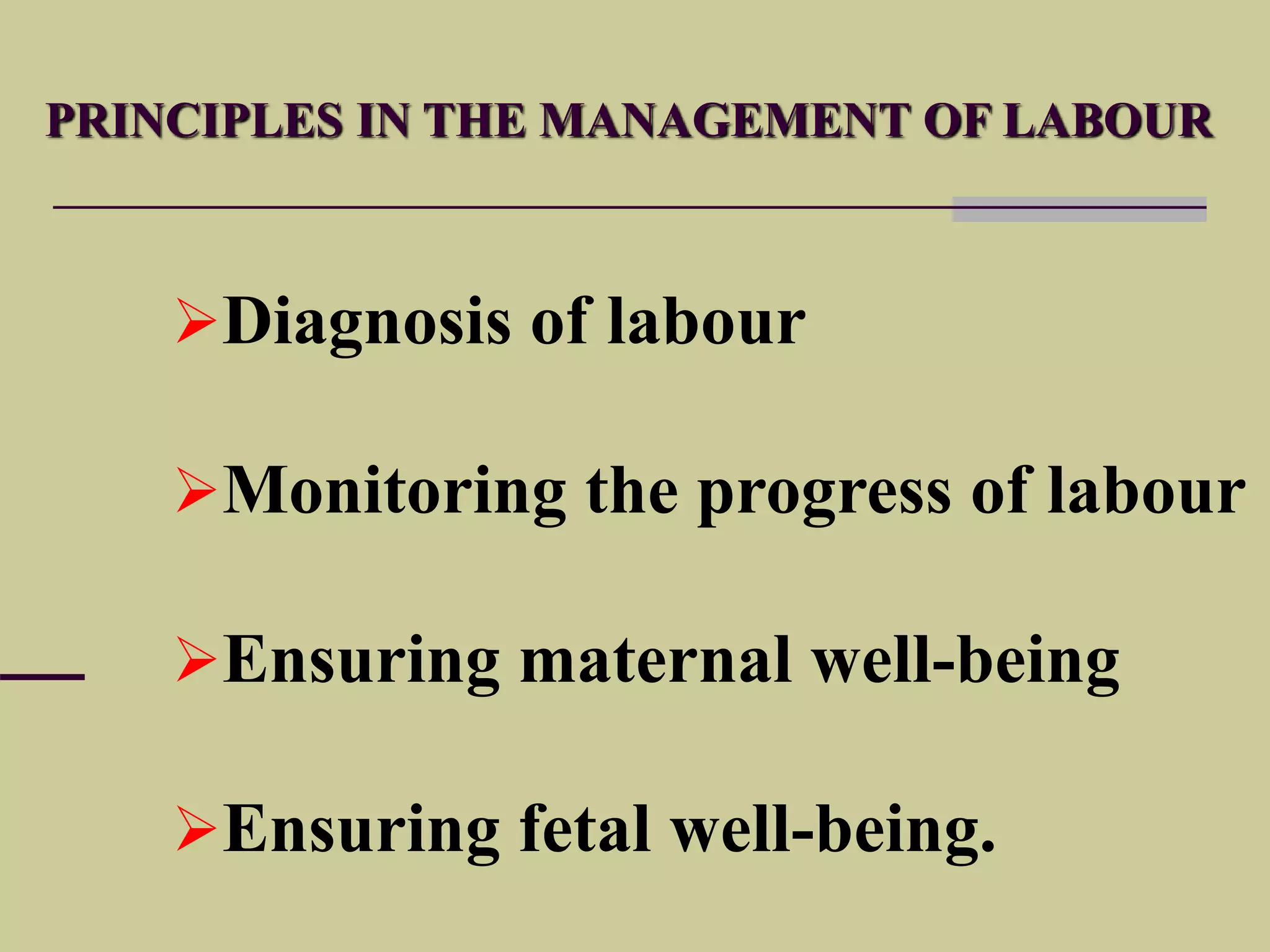 Normal labour and delivery | PPSX