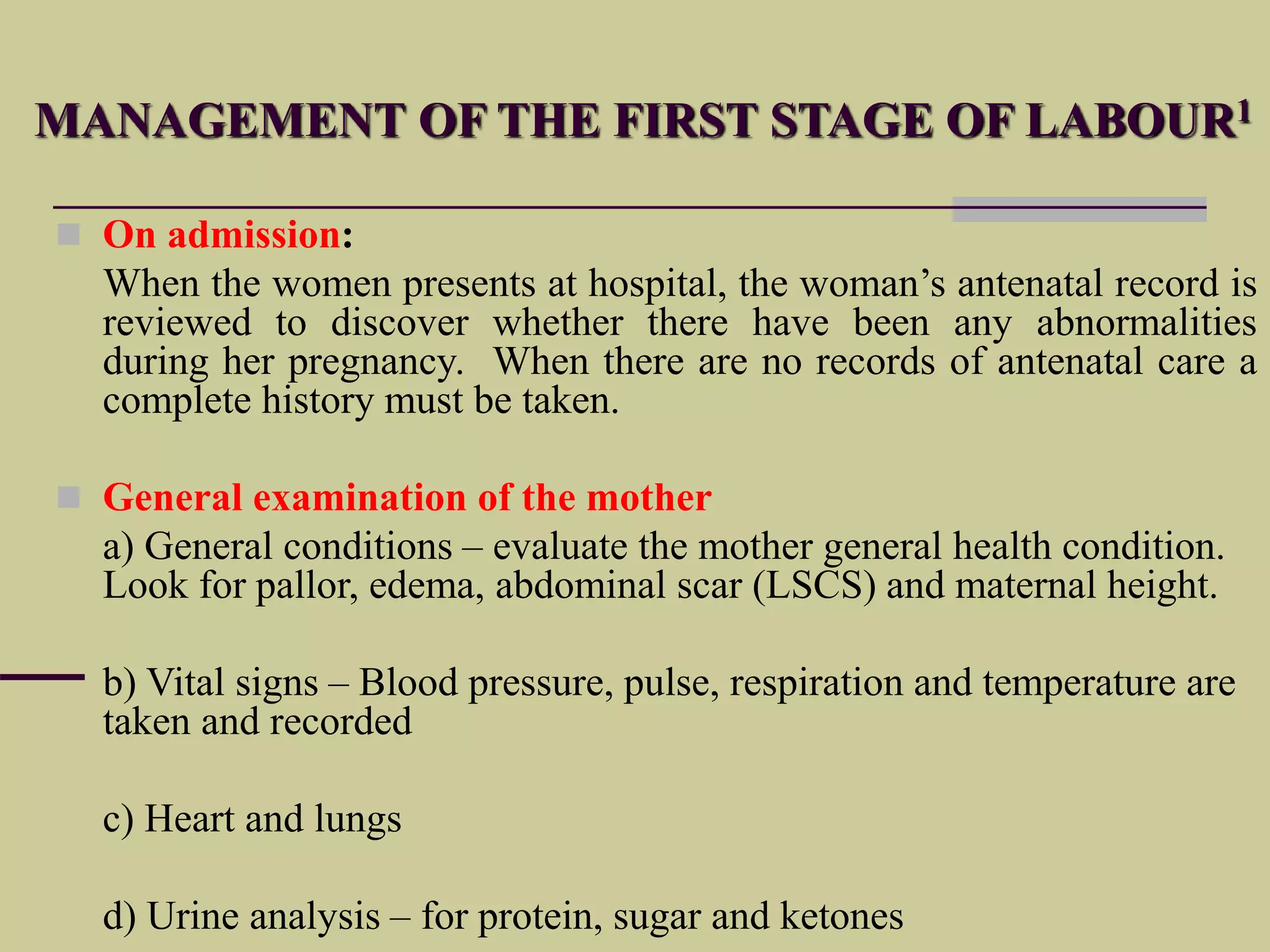 Normal labour and delivery | PPSX