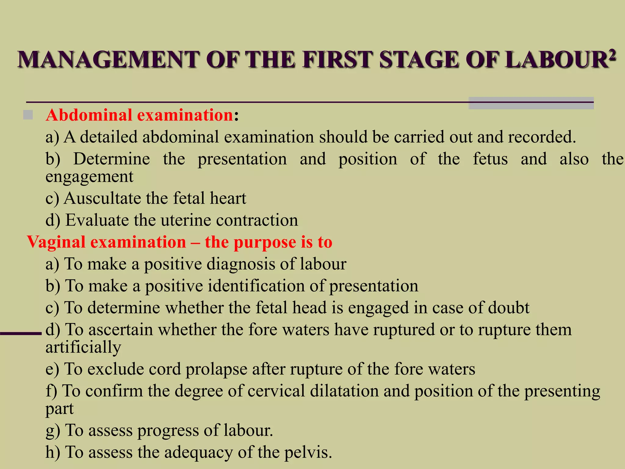 Normal labour and delivery | PPSX | Pregnancy | Reproductive Health