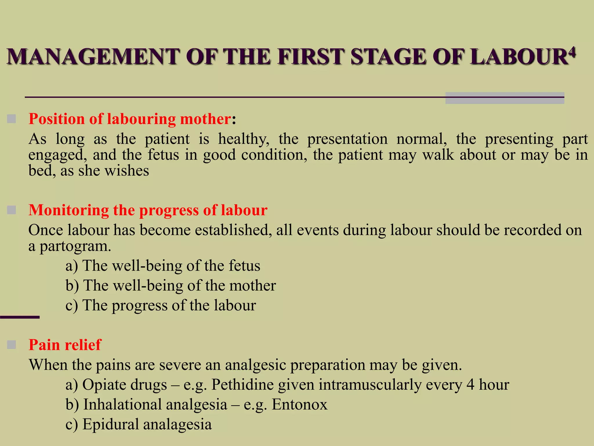 Normal labour and delivery | PPSX