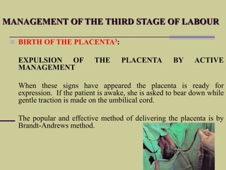 Normal labour and delivery | PPSX