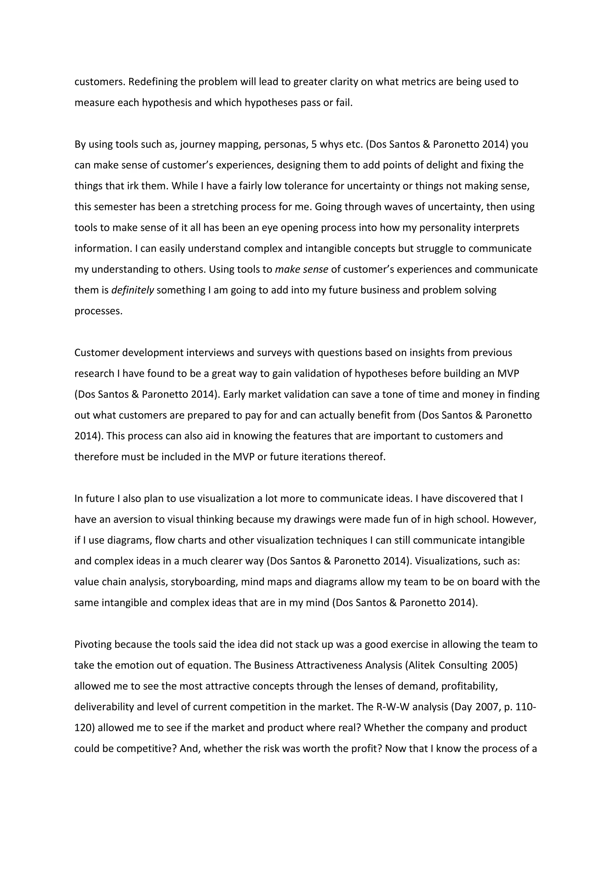 Reflective Essay on Creativity and Innovation | PDF