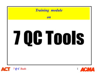 7 QC Tools for data analysis and problem solving | PDF
