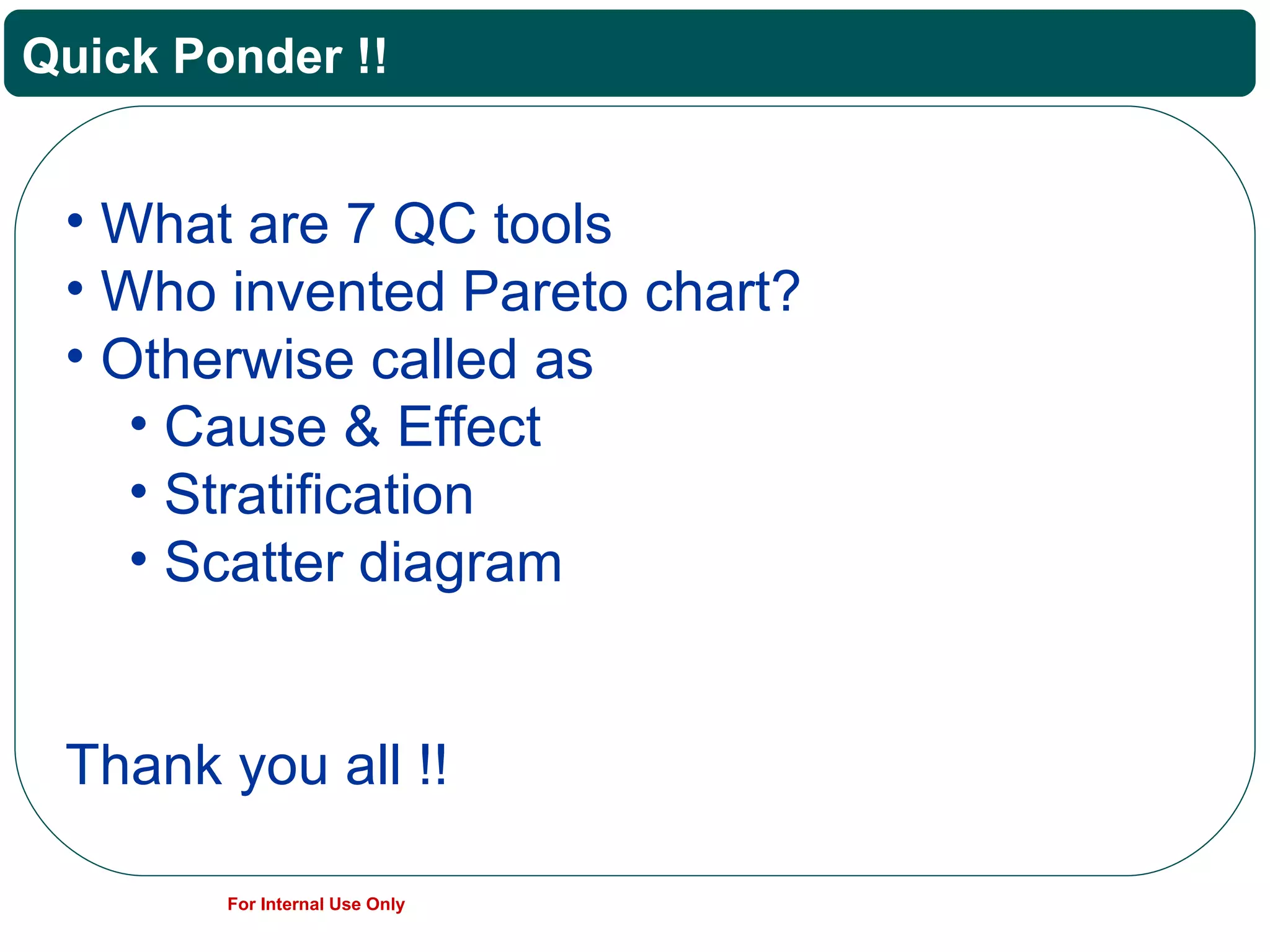 7 QC Tools | PPT