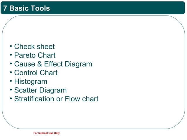 7 QC Tools | PPT